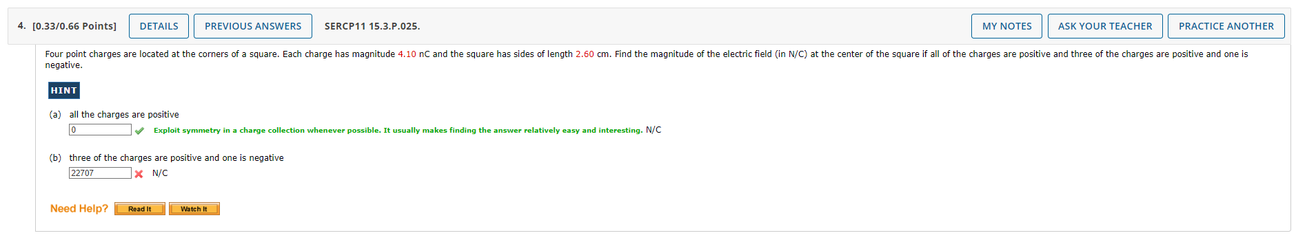 Solved negative. (a) all the charges are positive Exploit | Chegg.com