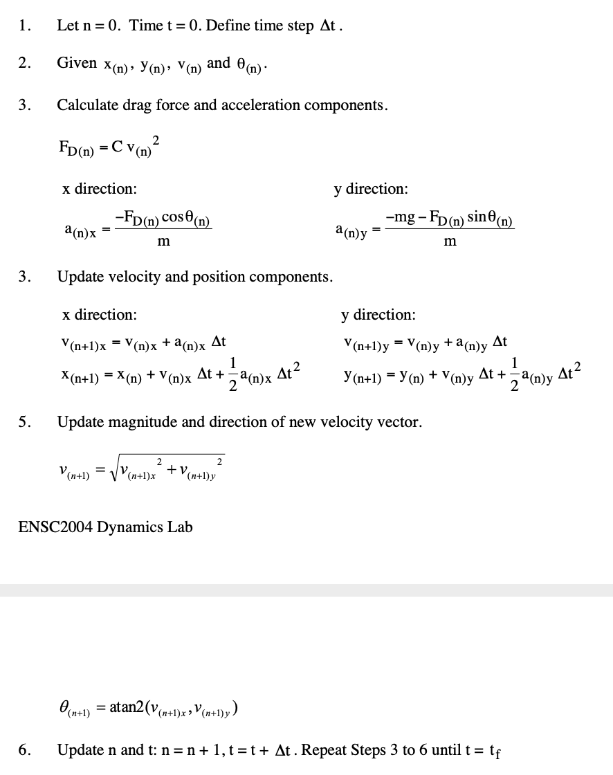 Solved Q: develop a simulation in MATLAB to predict the | Chegg.com