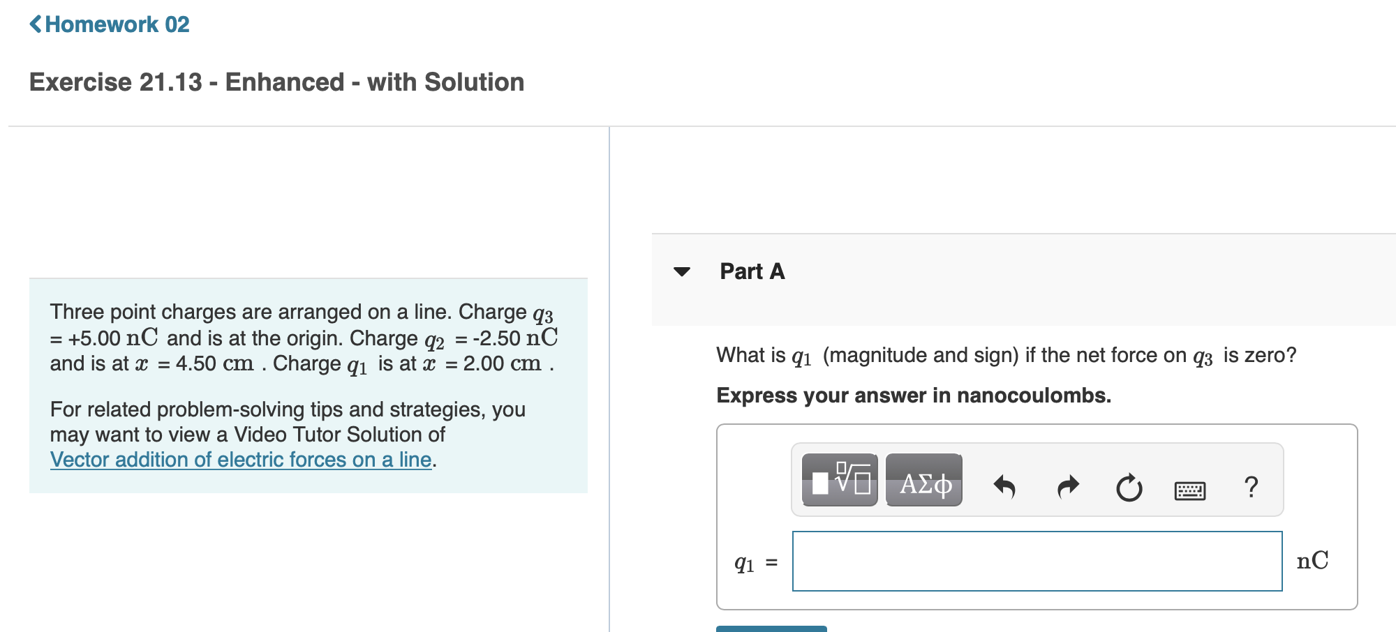 Solved Exercise 21.13 - Enhanced - with Solution Part A | Chegg.com