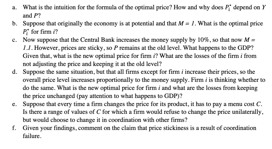 Solved One of the primary theories of price stickiness is | Chegg.com