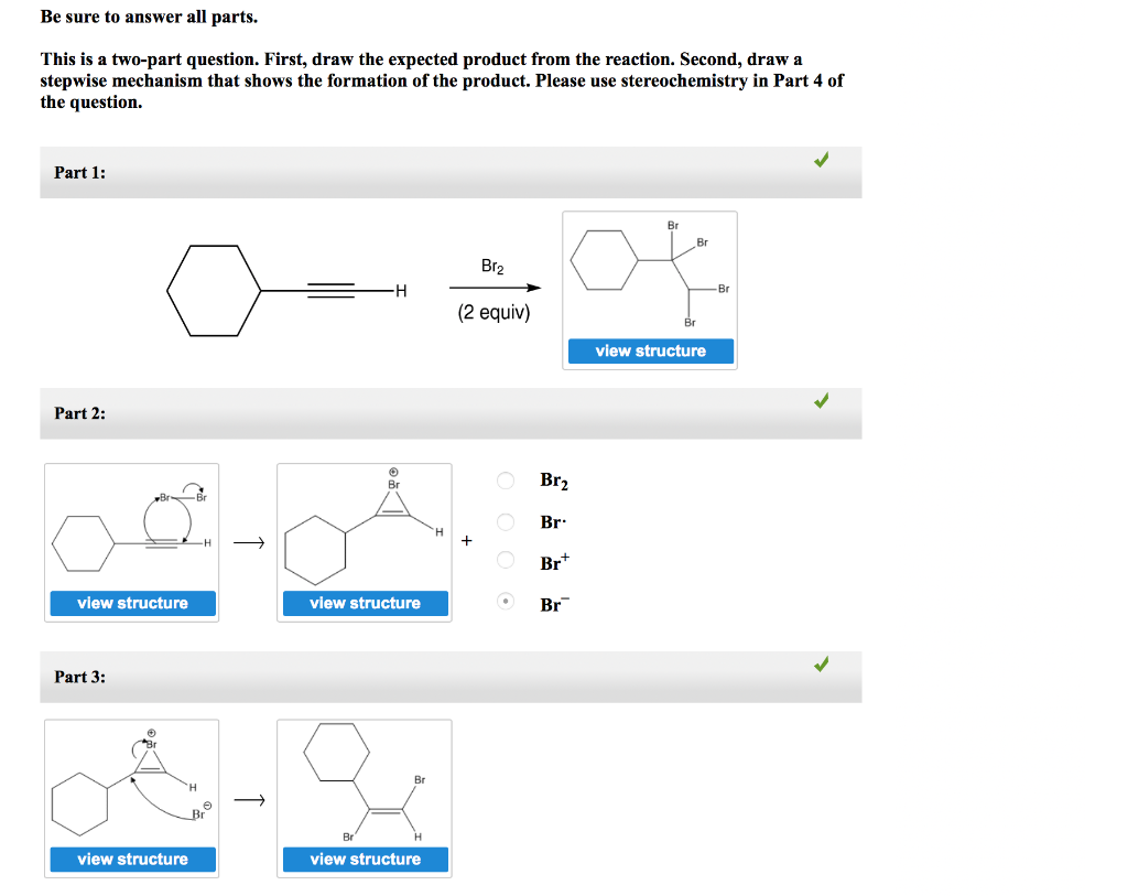 Solved Be sure to answer all parts. This is a two-part | Chegg.com