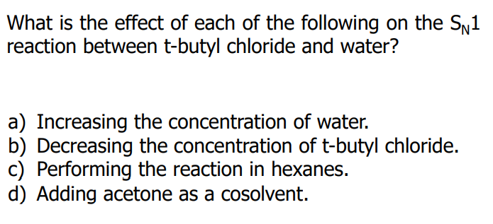 What Is The Effect Of Each Of The Following On The