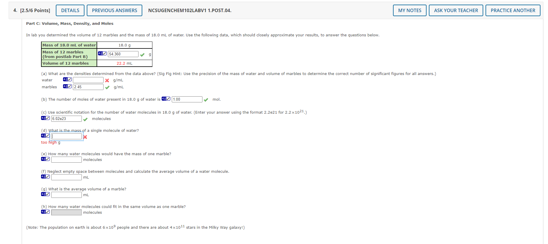 Solved 4. [2.576 Points) DETAILS PREVIOUS ANSWERS | Chegg.com