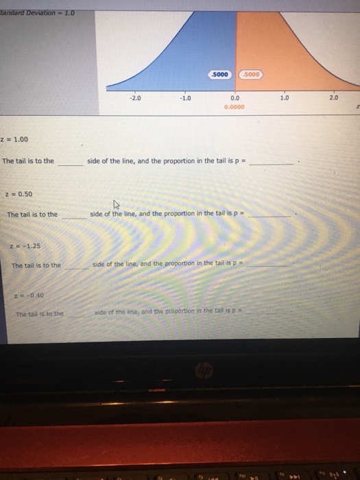 Solved On the Distributions tool, place the vertical line at | Chegg.com