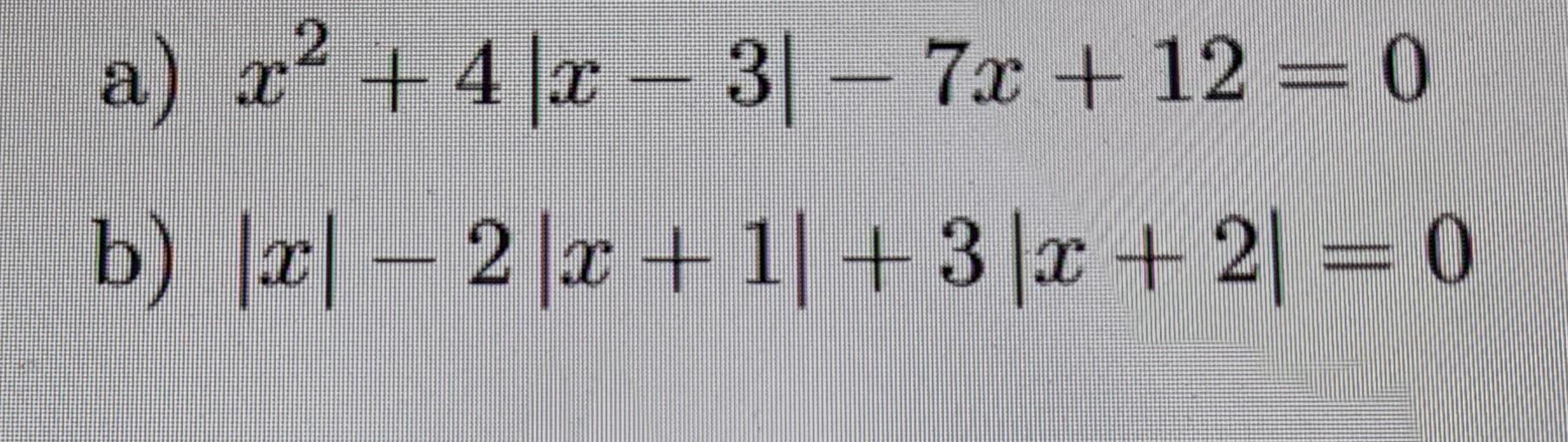 Solved Write down the solution sets of the following | Chegg.com