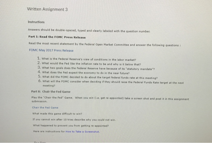 Chair the fed a monetary policy game. Serious Game To Understand The ...