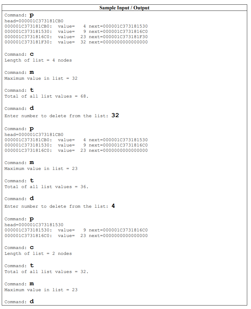 Solved Programming Assignment Create Intlisth And 7773