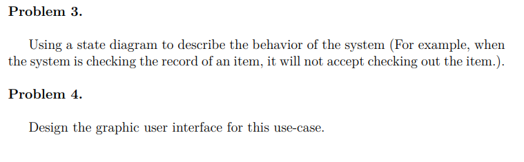 Solved In Problems 1−4, you are asked to do a detailed | Chegg.com