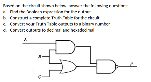 Solved Based on the circuit shown below, answer the | Chegg.com
