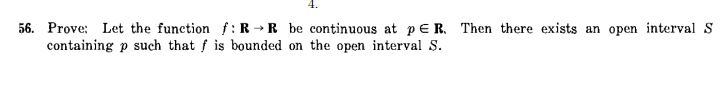 Solved 56. Prove: Let the function f:R→R be continuous at | Chegg.com