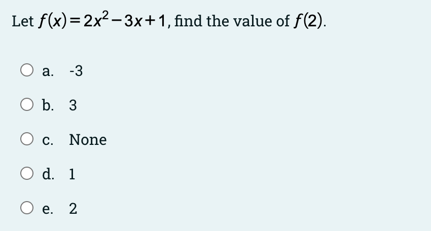 Solved hat is the domain of f(x)=x2−2x−3x2+x+1? a. All real | Chegg.com