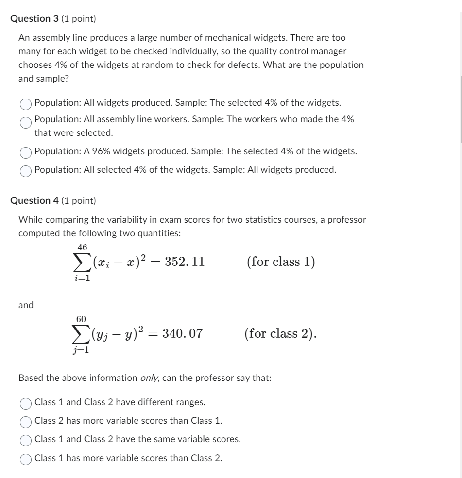 Solved An assembly line produces a large number of | Chegg.com