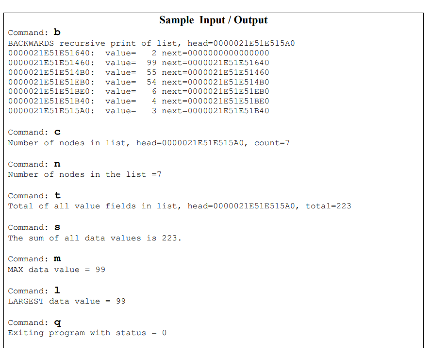 Solved The commands (from Lab 18a) that must still be | Chegg.com