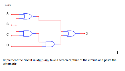Solved Implement the circuit in MultiSim, take a screen | Chegg.com