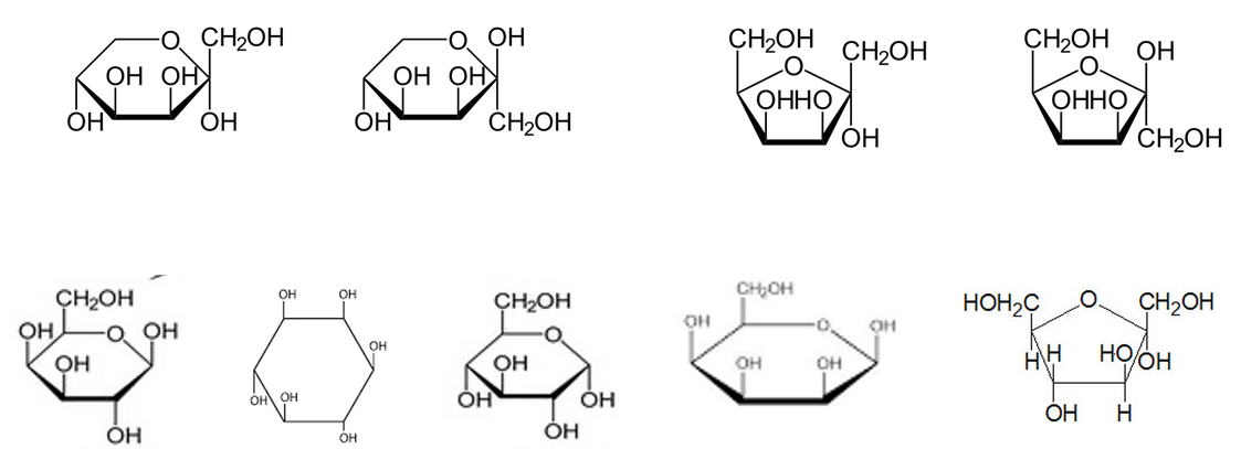 Solved Name the carbohydrates, identify if they are alpha or | Chegg.com