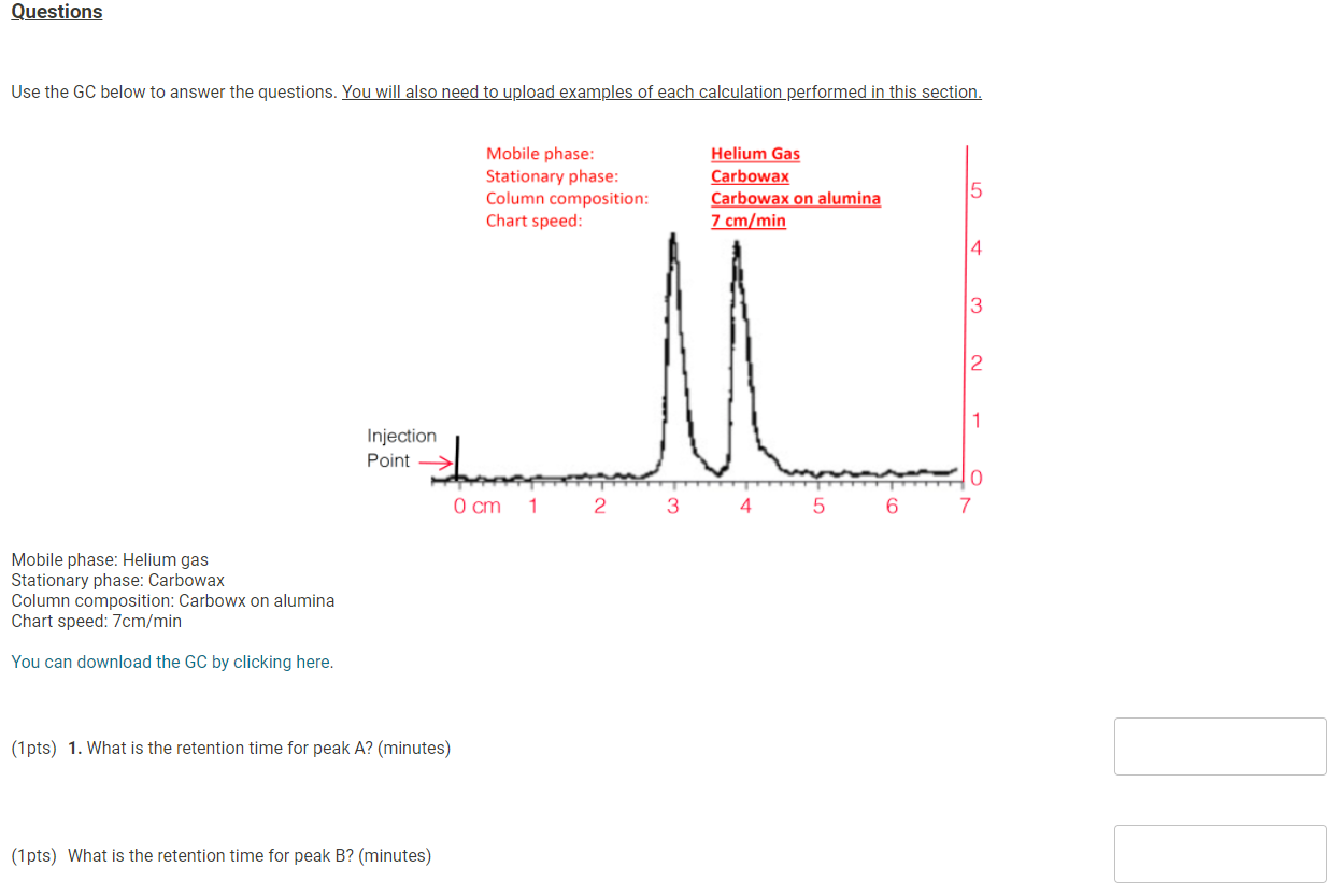 Solved Questions Use the GC below to answer the questions. | Chegg.com