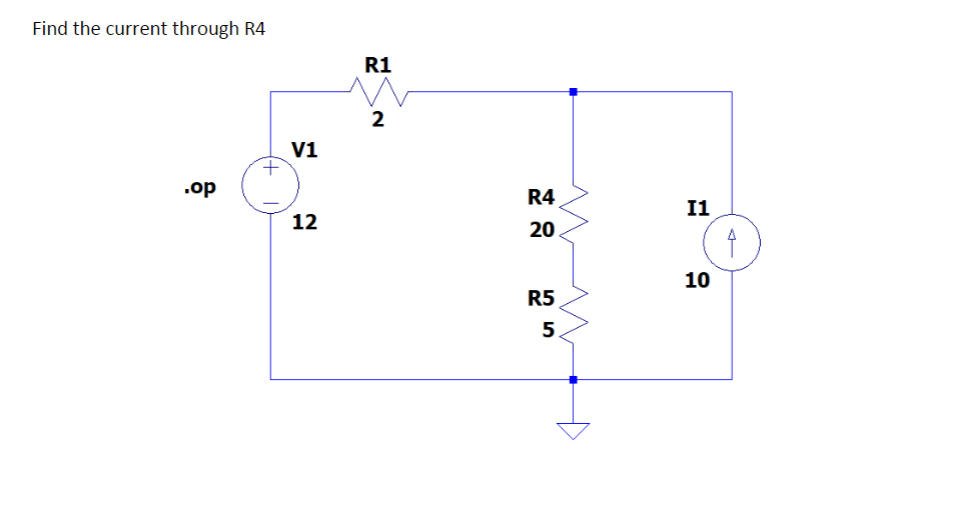 Solved Find the current through R4 | Chegg.com