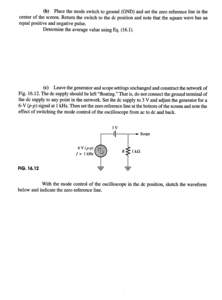 Solved PROCEDURE Part 1 Repetition Rate and Duty Cycle Set | Chegg.com