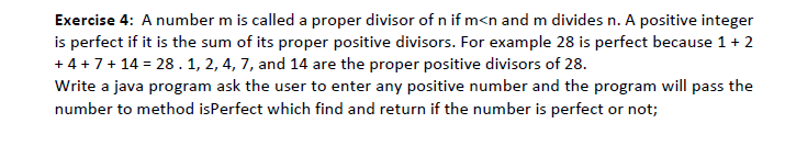 Solved A number m is called a proper divisor of n if m