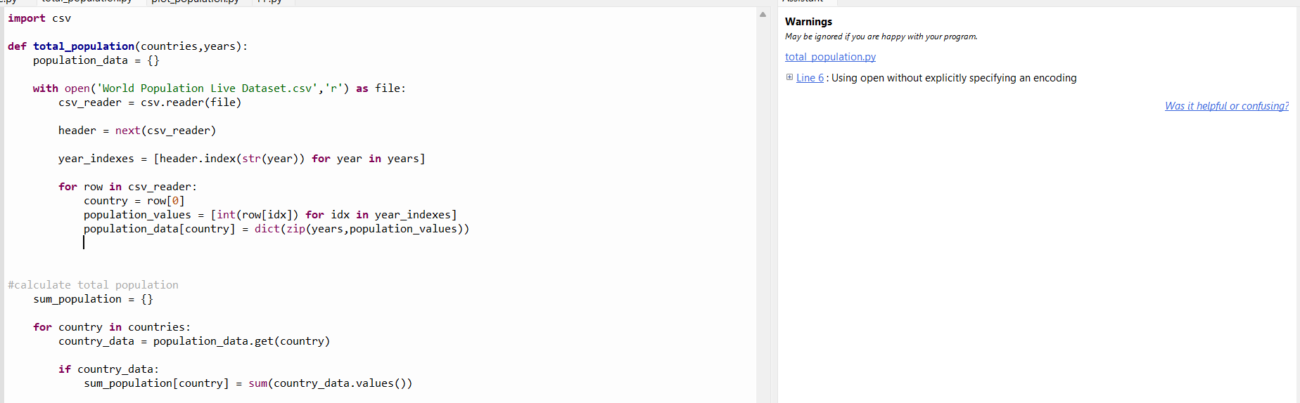 I Got Warning In My Phyton Code How Do I Fix The 