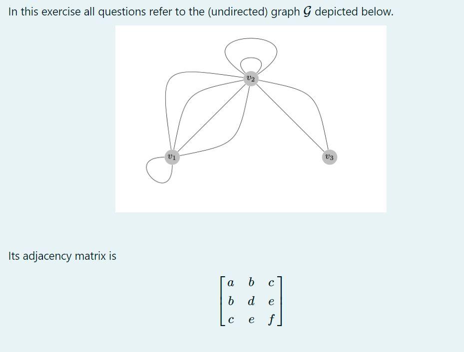 Solved In this exercise all questions refer to the | Chegg.com