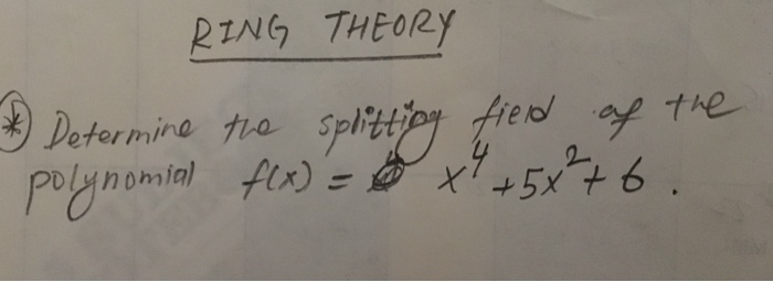 Solved RING THEORy Determino tro sprtipt ted oy the | Chegg.com