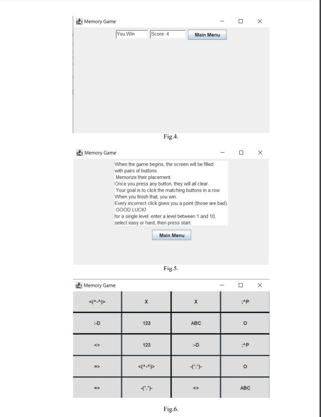 Write a memory game program shown in Fig.1. The | Chegg.com