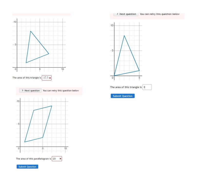 Solved You can retry this question betow The area of this | Chegg.com