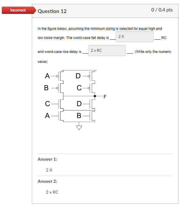 Solved Question 12In the figure below, assuming the minimum | Chegg.com