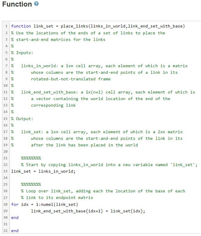 Solved Take in a set of matrices describing the start and | Chegg.com