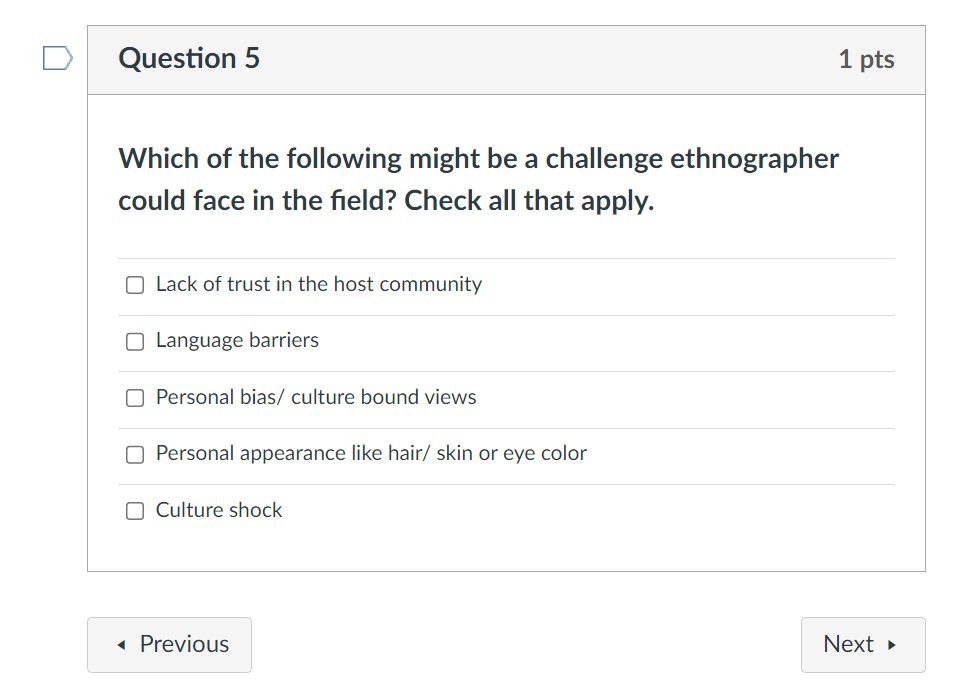 Solved Which of the following might be a challenge | Chegg.com