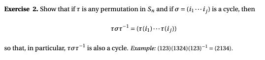 Solved (ii) Consider the symmetric group S4 in four letters, | Chegg.com