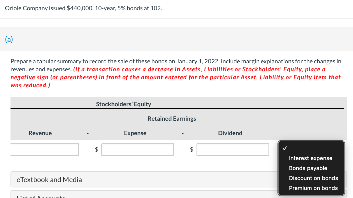 Solved Oriole Company issued $440,000,10-year, 5% bonds at | Chegg.com