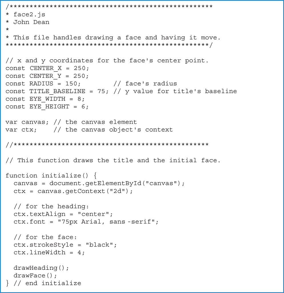 Solved Add expand and shrink buttons to the Moving Face web | Chegg.com