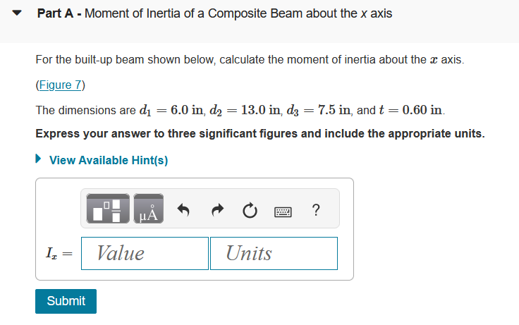 Solved This shape can be sectioned into three rectangles as | Chegg.com