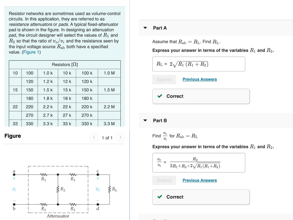 Solved Resistors [12] 10k 100 1.0 k 100 k 1.0 M 120 1.2 k 12 | Chegg.com