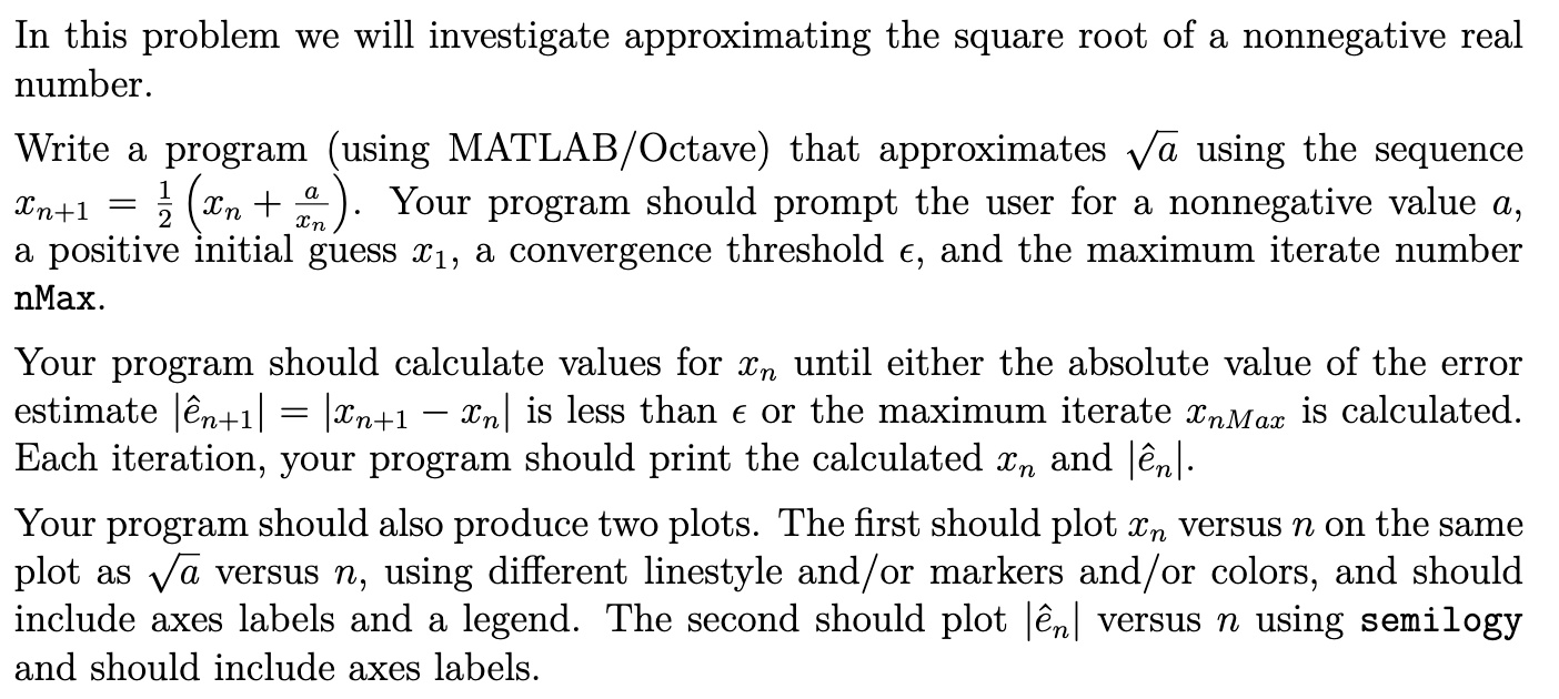 Solved In this problem we will investigate approximating the | Chegg.com
