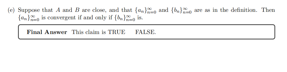 Solved 2. Suppose that A and B are two (non-empty) subsets | Chegg.com