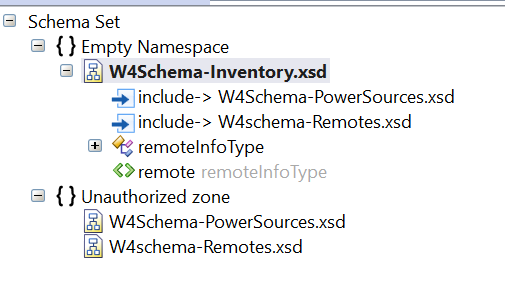 Solved XML. Reference several schemas from a single XML file | Chegg.com