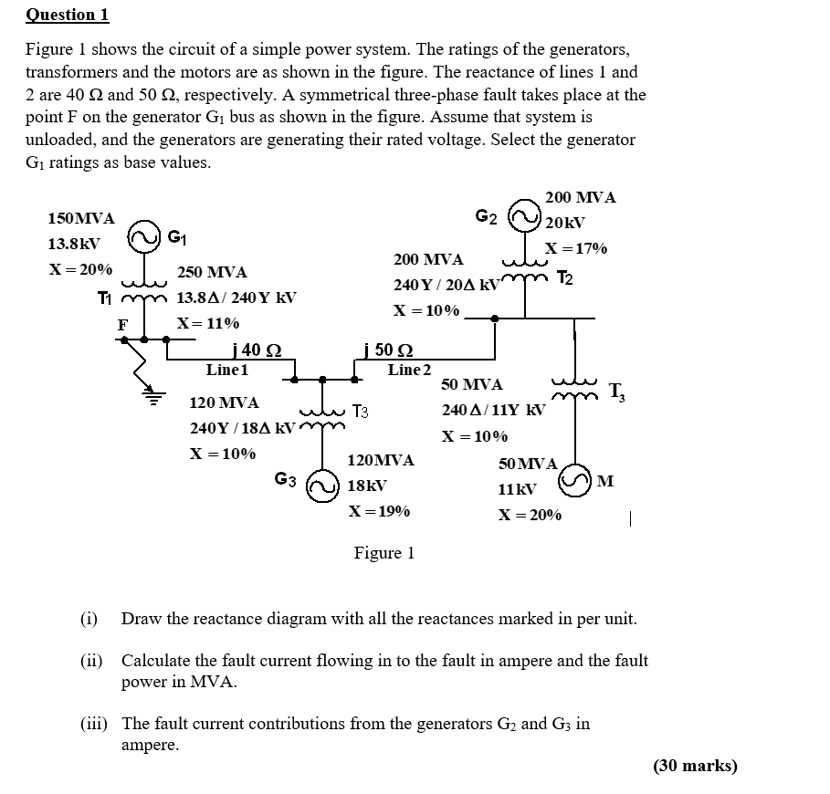 Solved Question 1 Figure 1 shows the circuit of a simple | Chegg.com