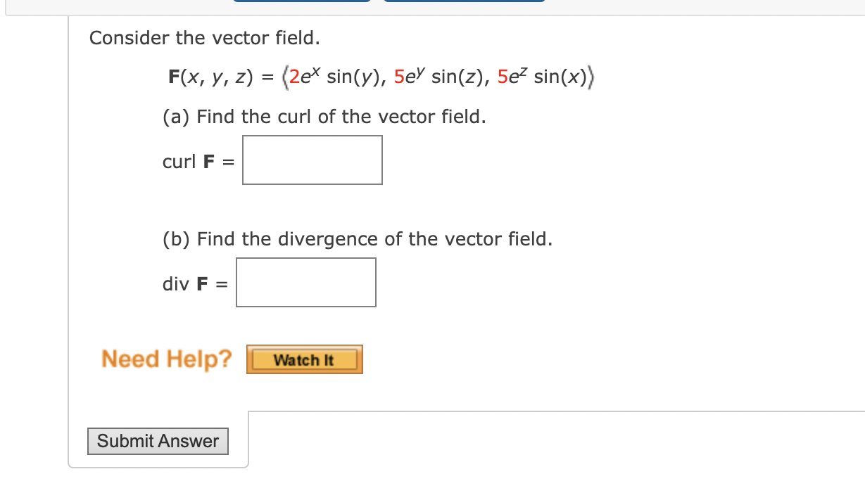 Solved Consider the vector | Chegg.com