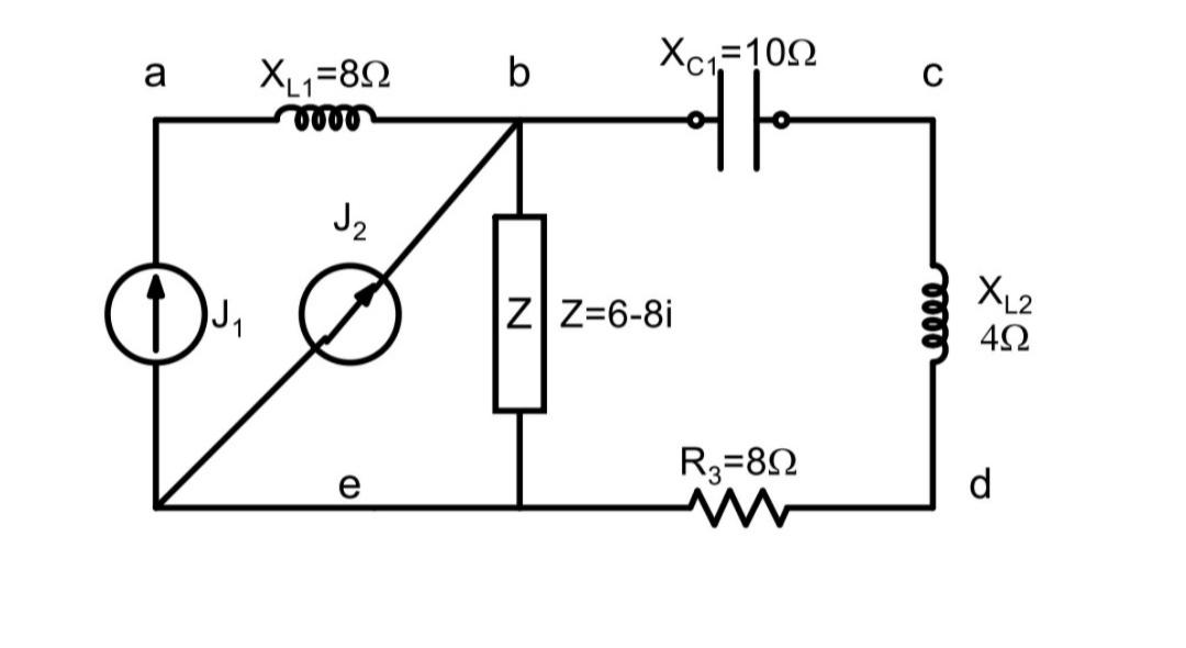 Solved Question : Considering the "e" node as the reference | Chegg.com