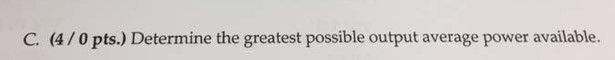 Solved 3. (12 pts.) Consider the class B output stage with | Chegg.com