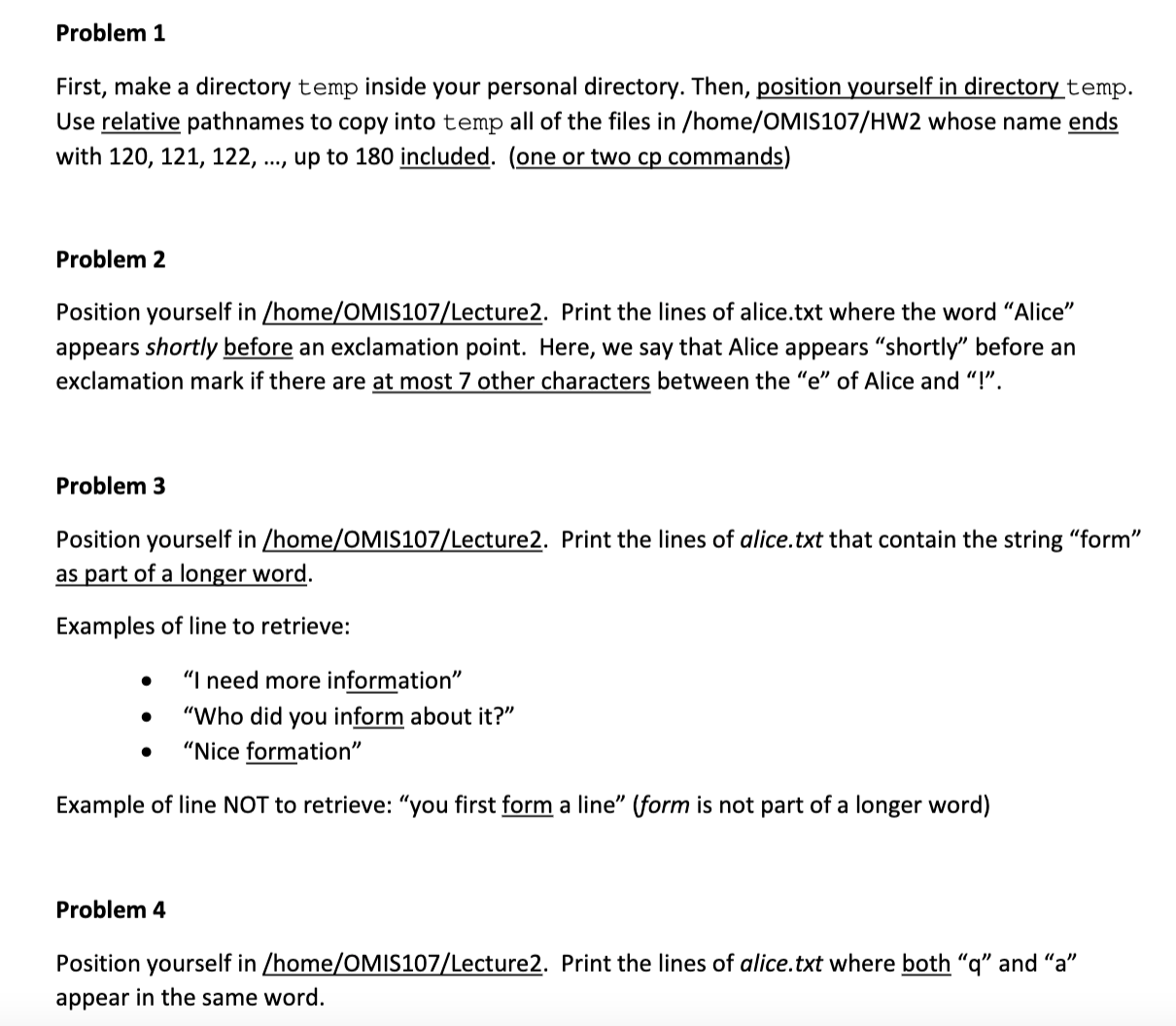 Solved This is for Mac Terminal | Chegg.com