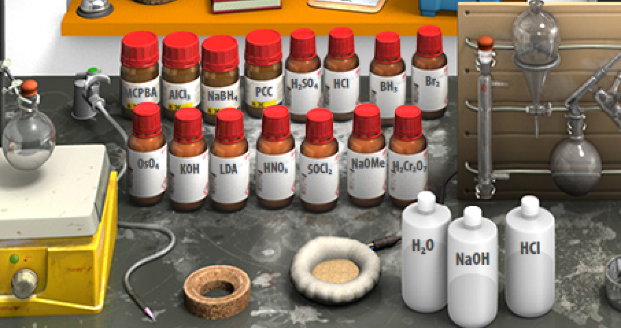 1. Enter the synthesis laboratory and load the | Chegg.com