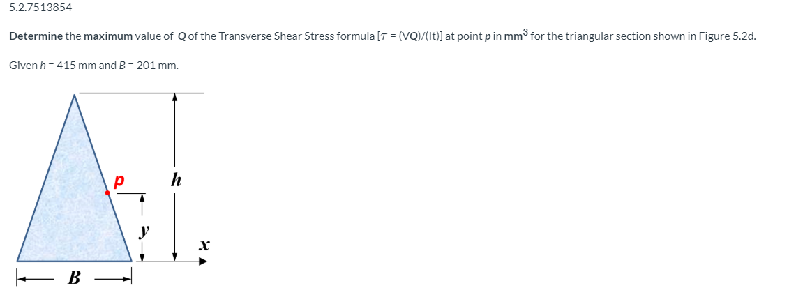 Solved 5.2.7513854 Determine the maximum value of Qof the | Chegg.com