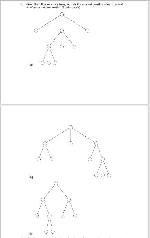 Solved For each vertex of the following rooted tree, | Chegg.com