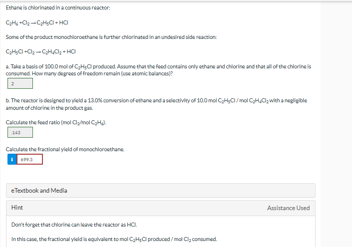 Solved Use the hint to solve this correctly. The answer in | Chegg.com
