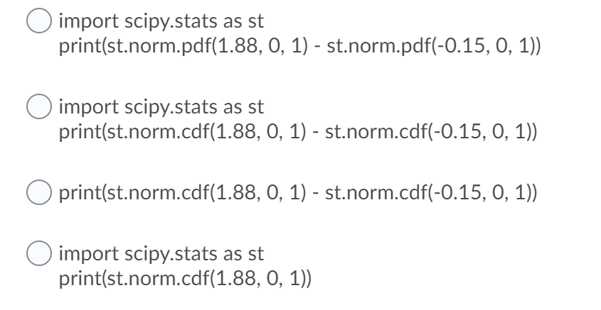 Solved For a Normal distribution with mean 0 and standard | Chegg.com