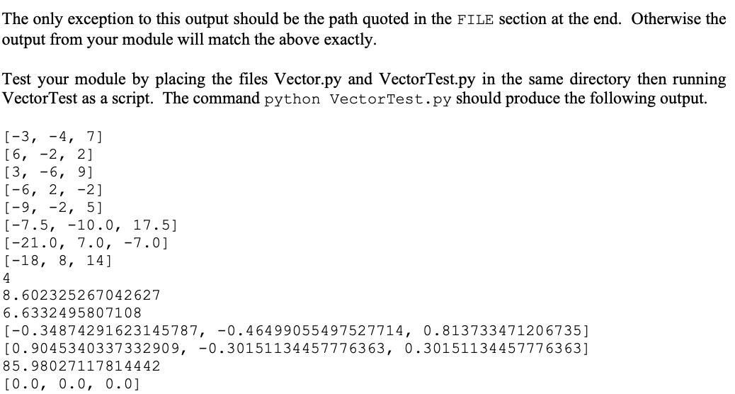 Solved The goal of this project is to write a Python module | Chegg.com